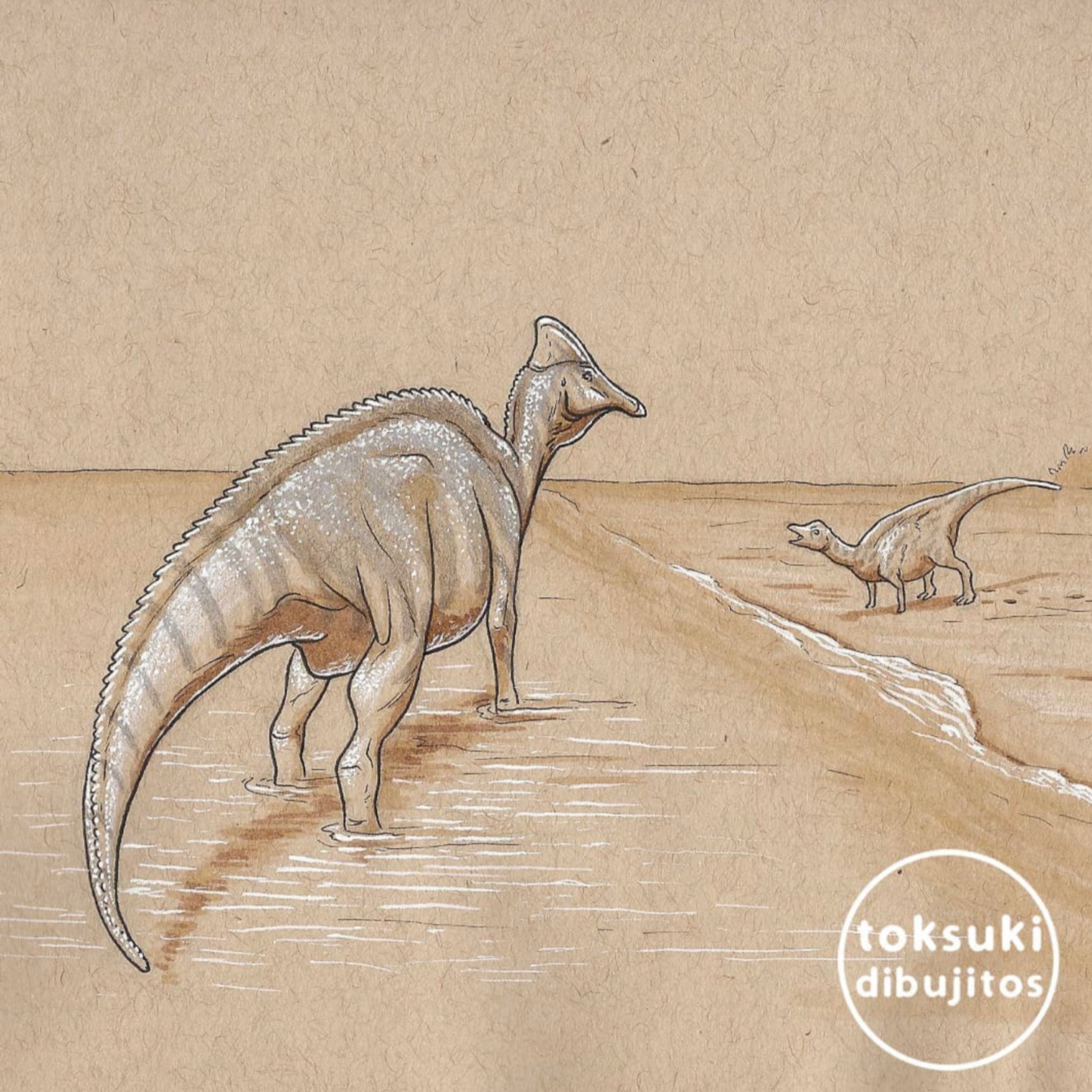 Making Waves in Palaeontology: Hadrosaurs Take to the Water - Zoologii